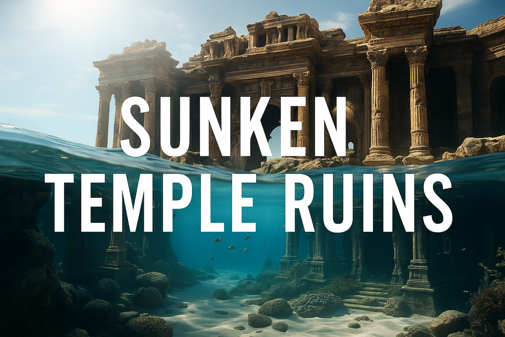 Sunken Temple Ruins (4 Images)