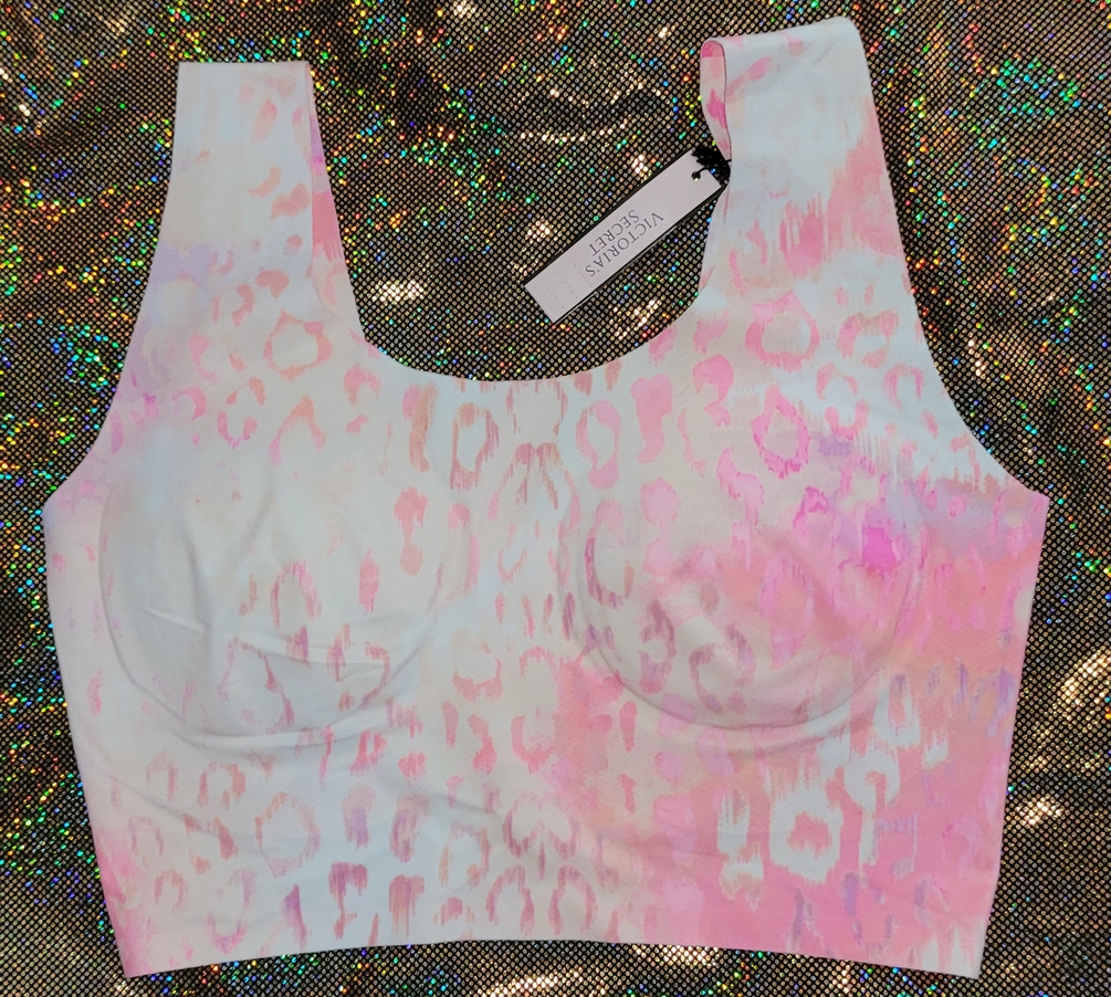 Victoria's Secret Mixed Color Peach/Coral Reef Leopard Extra Small