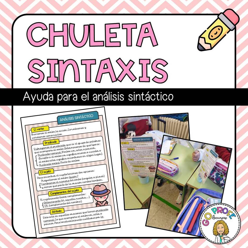 Chuleta para análisis sintáctico