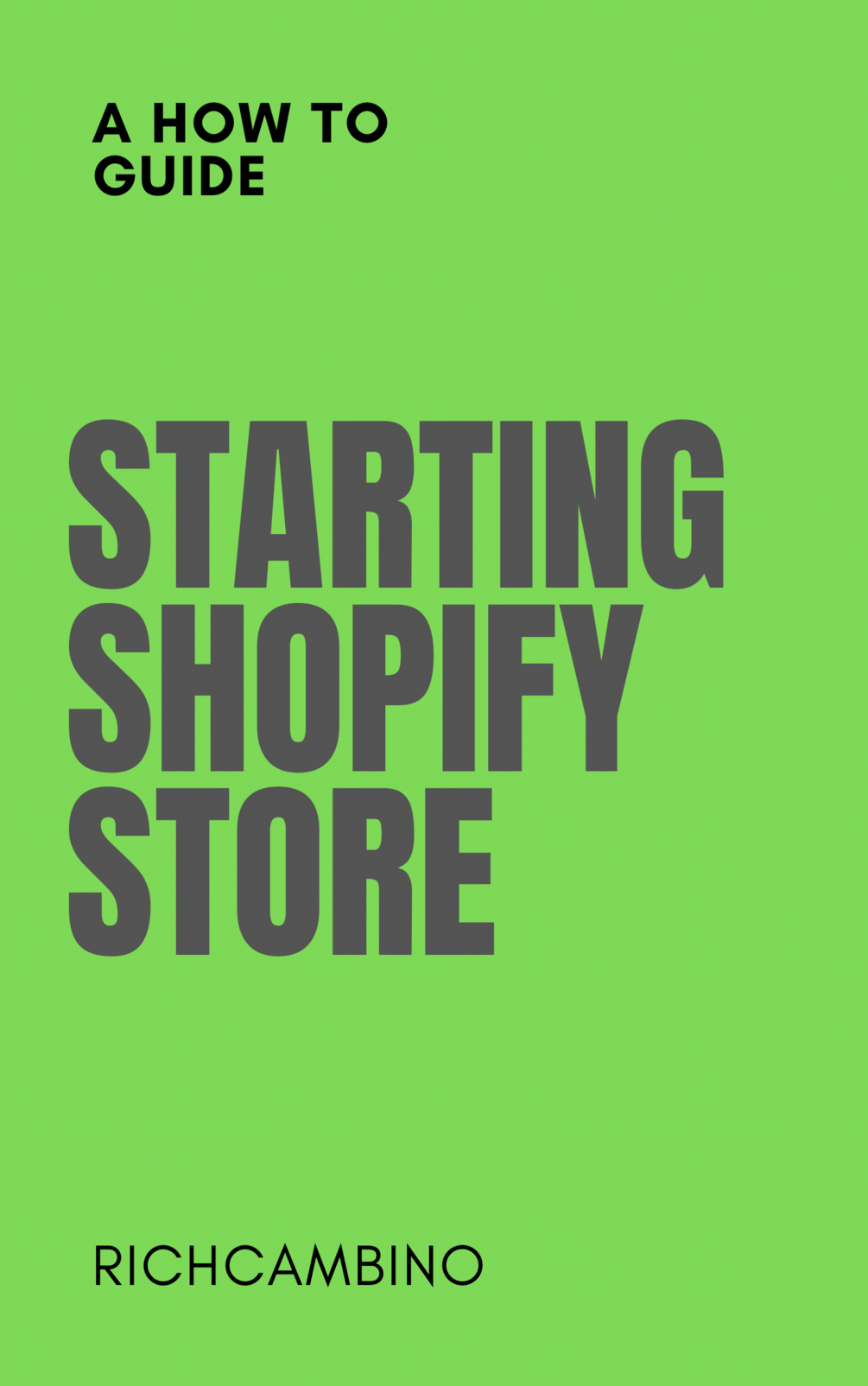 How to Start Shopify store