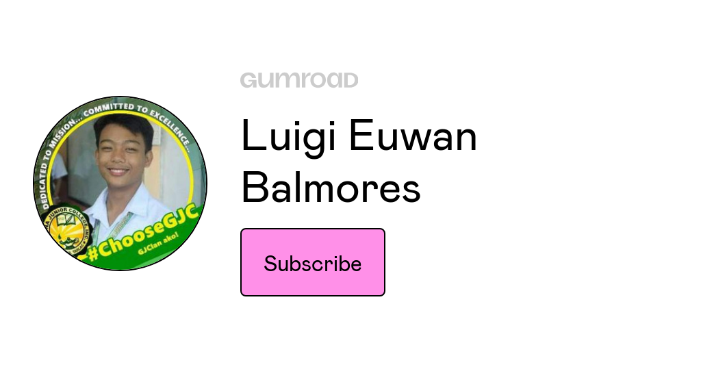 Luigi Euwan Balmores