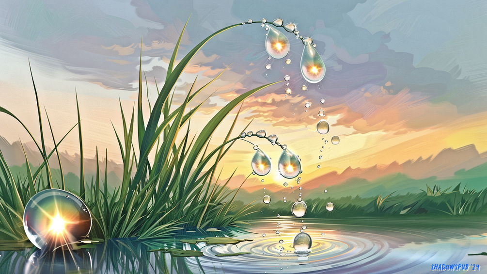 Ephemeral Radiance Printable 12 X 12 