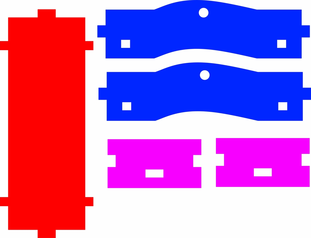 Modern Stackable Storage Units for CNC Router - 18mm Wood/Plywood