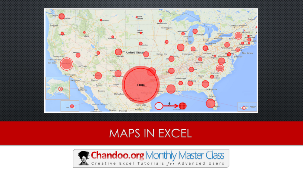 Monthly Master Class 03 Maps In Excel
