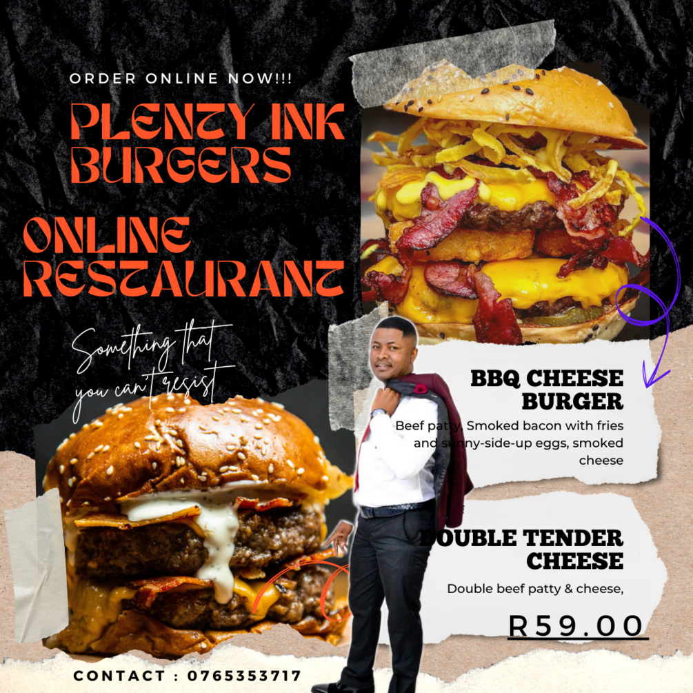 Plenty ink Burgers