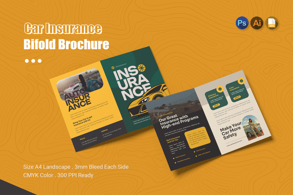 Car Insurance Bifold Brochure
