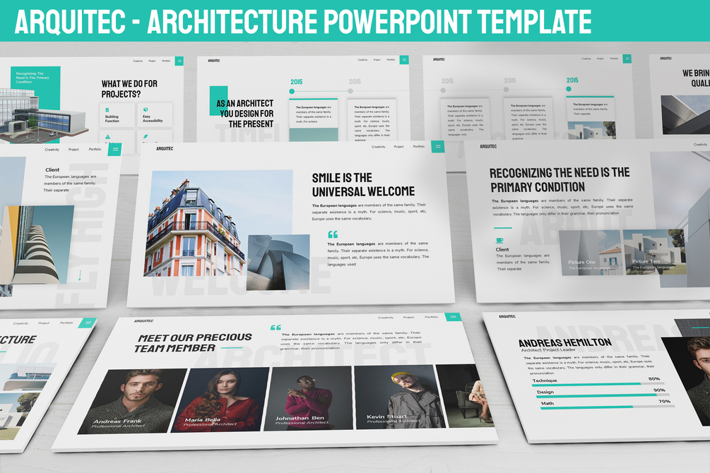 Arquitec - Free Architecture Powerpoint Template