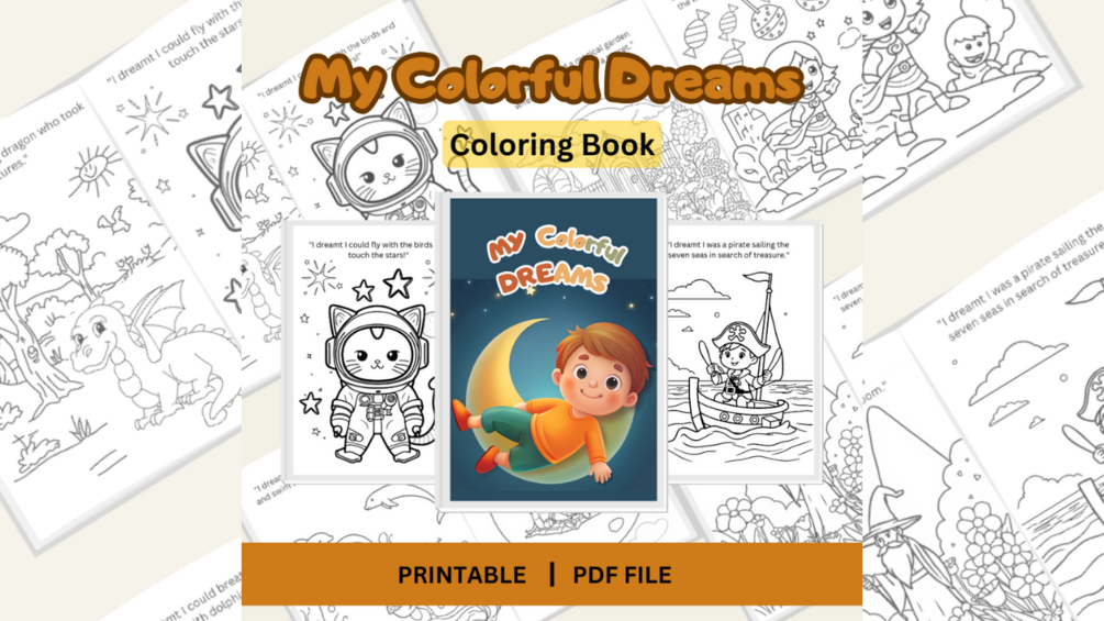 My Colorful Dreams Coloring Book