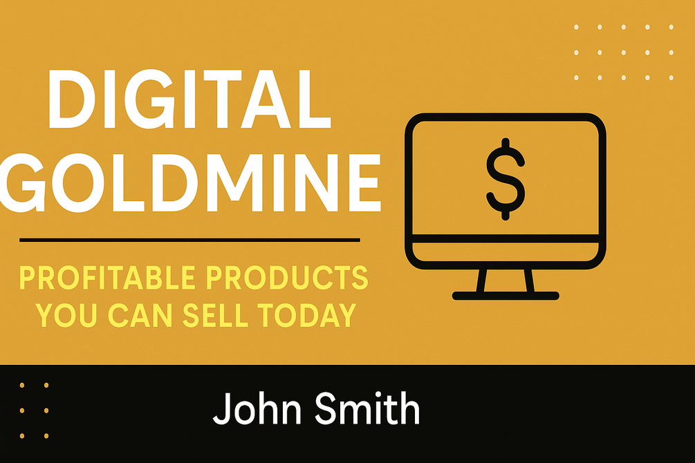 Digital Goldmine: Profitable Products You Can Sell Today