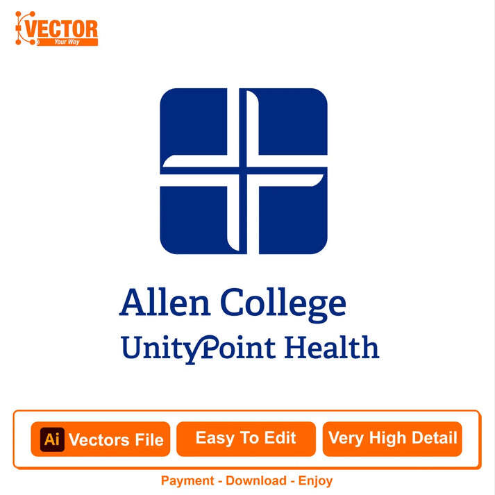 allen college, allen college Logo Vector, University Logo, Us ...