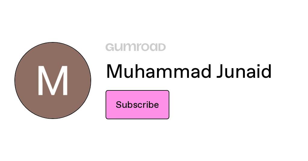 Muhammad Junaid Muhammad Junaid