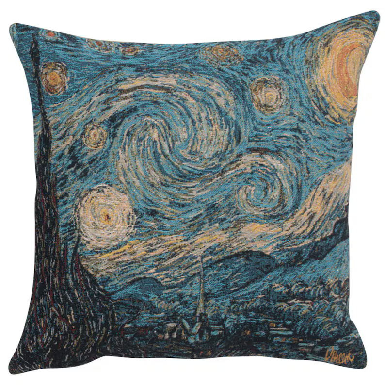 Starry Night Tapestry Couch Cushion Cover