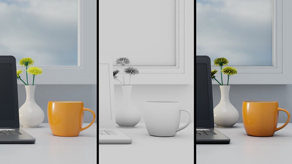 BLENDER TUTORIAL - 4.1 - How to use the Ambient Occlusion pass in ...