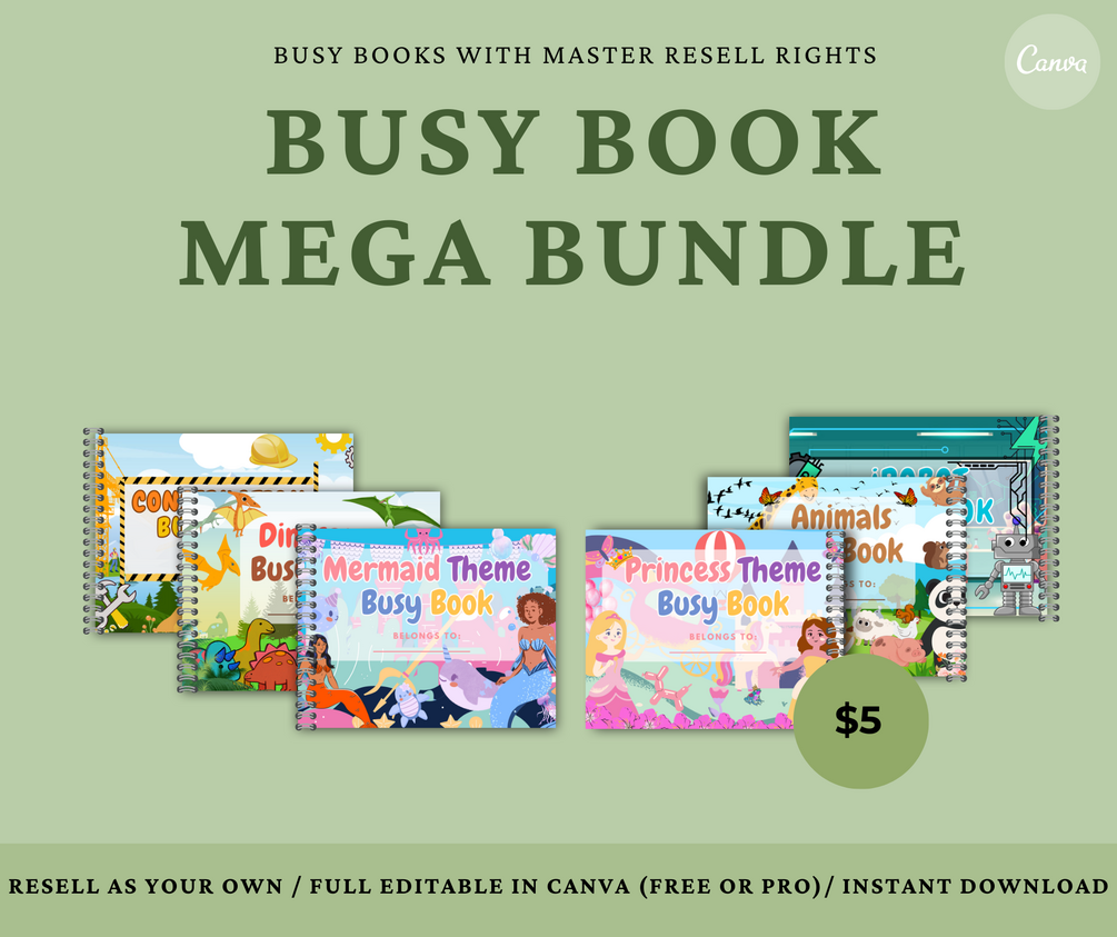 Busy Book: Interactive Learning for Children