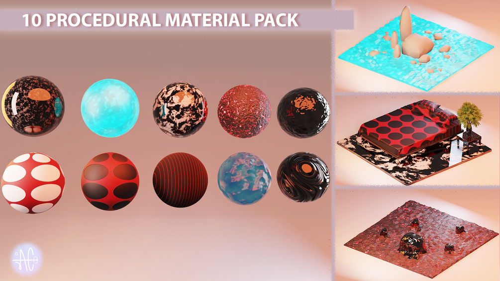 10 Procedural Shaders Pack