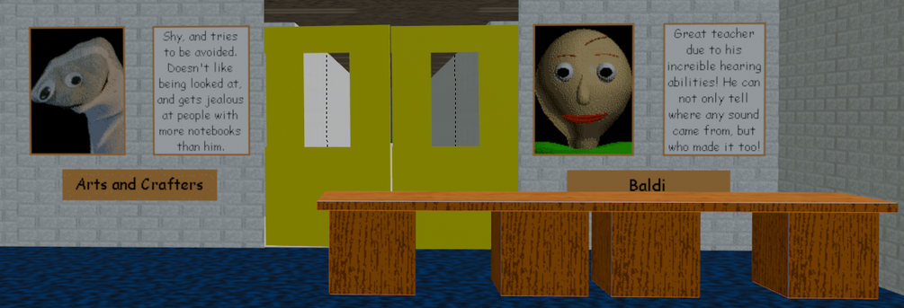 Blender 4.0 Baldi Basic Map (Early Access)