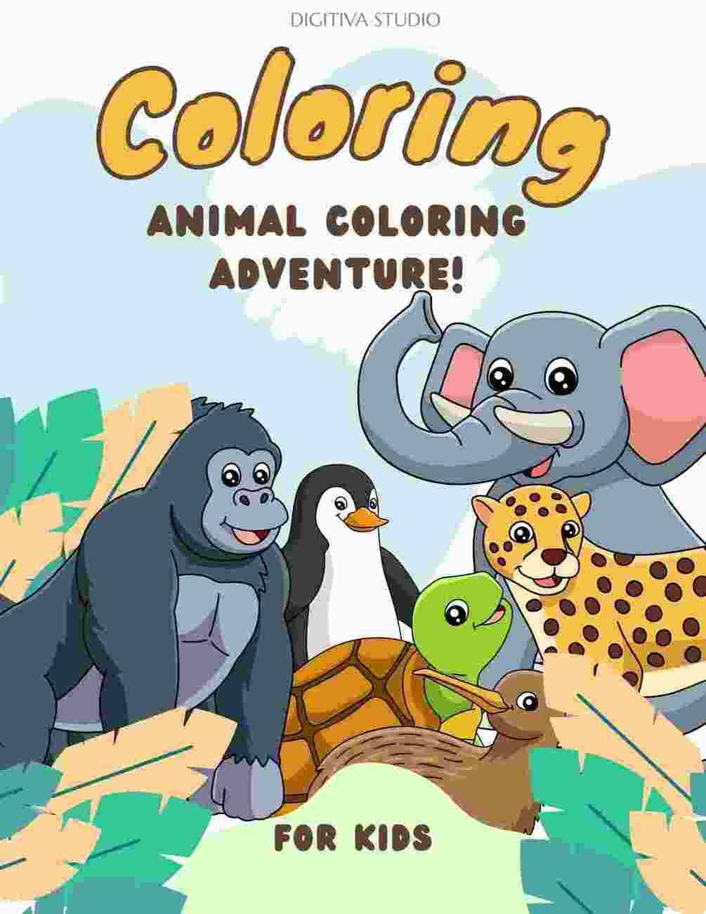 THE ANIMAL COLORING ADVENTURE