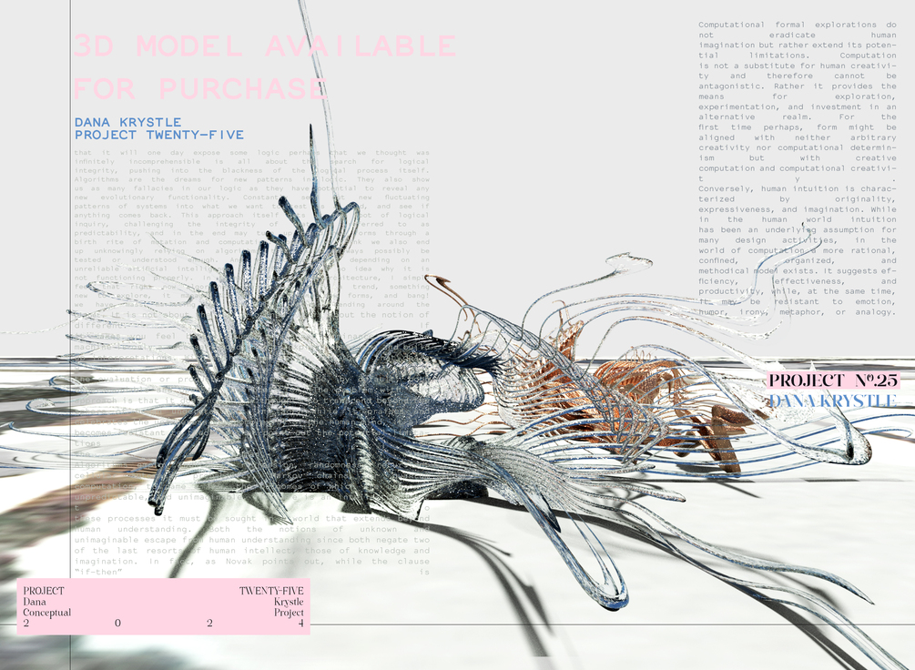 PROJECT TWENTY-FIVE- Architecture 3D CONCEPT - Experimental Design