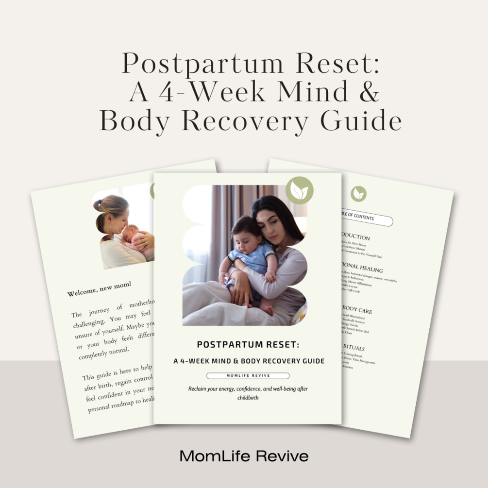 Postpartum Reset – A 4-Week Mind & Body Recovery Guide
