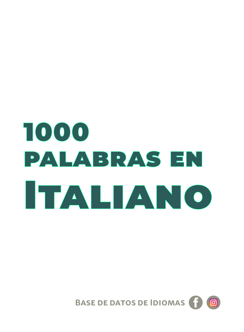 1000 PALABRAS ITALIANO