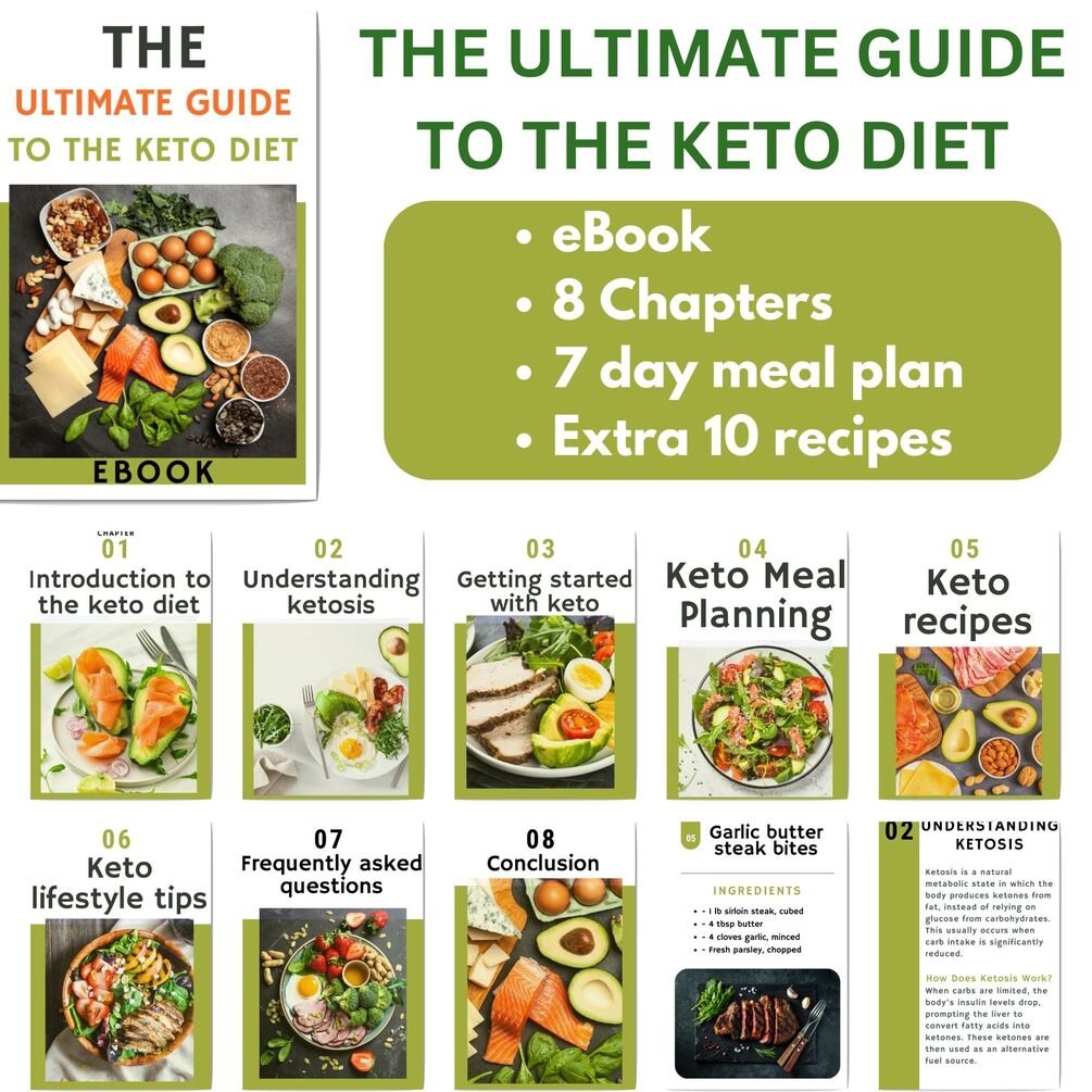 Keto eBook- Keto Made Easy: Your Ultimate Guide to the Ketogenic Lifestyle