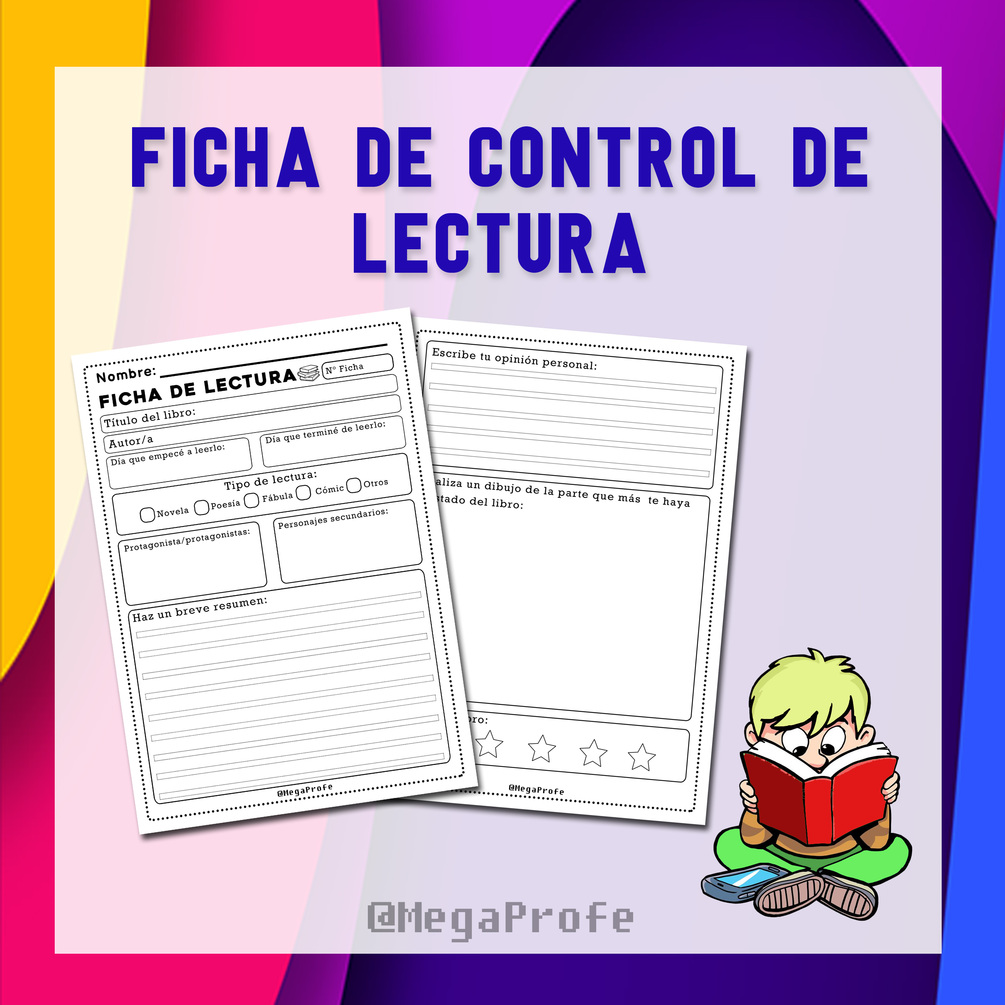 Ficha de control de lectura