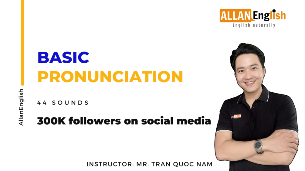 BASIC English PRONUNCIATION _ 44 sounds [Allan English]