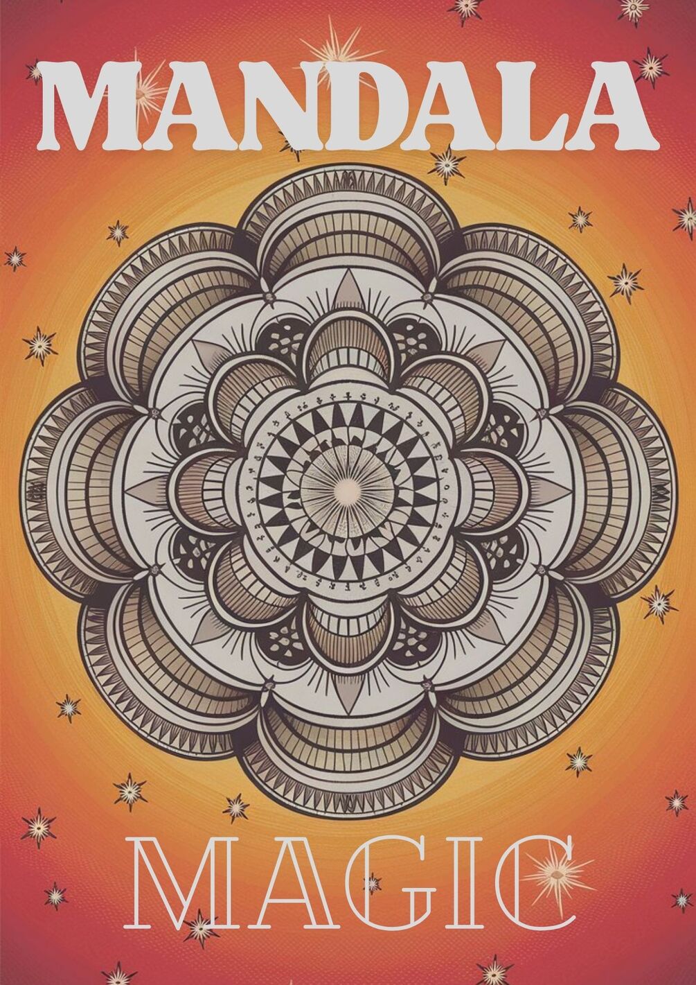 Magic Mandala Coloring Book E-book