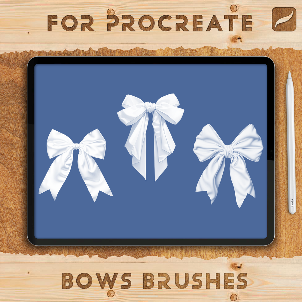 Free Bows Brushes for Procreate