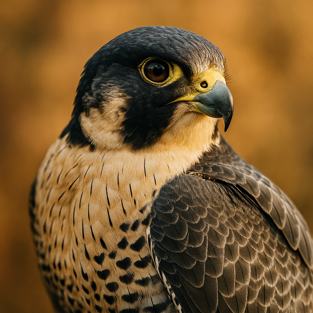 Majestic Bird of Prey Close-Up | High-Detail Wildlife Digital Art