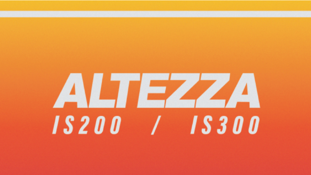 Toyota Altezza Poster Vol.1