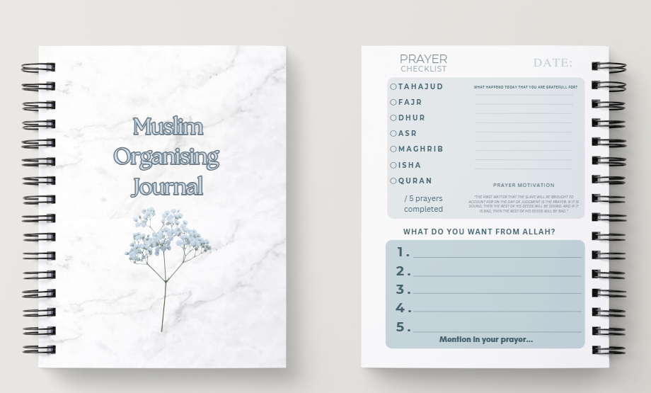 Muslim Organising Journal Template (PDF)