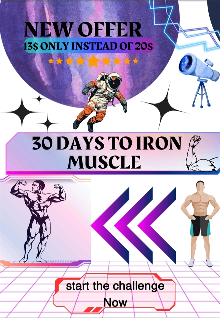 30-Day Muscle Challenge: Transform Your Body and Build Strength Fast!