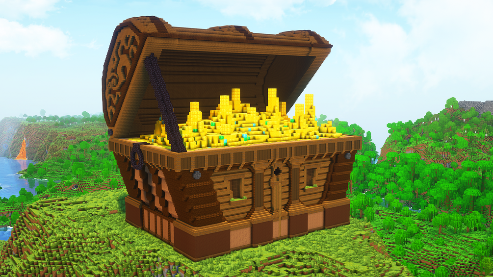 Giant Treasure Chest [MC Version 1.20.4 & Above]