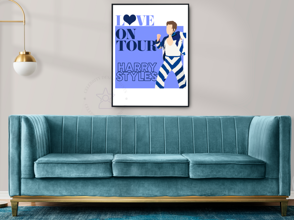 Harry Styles - Love On Tour - Digital Poster