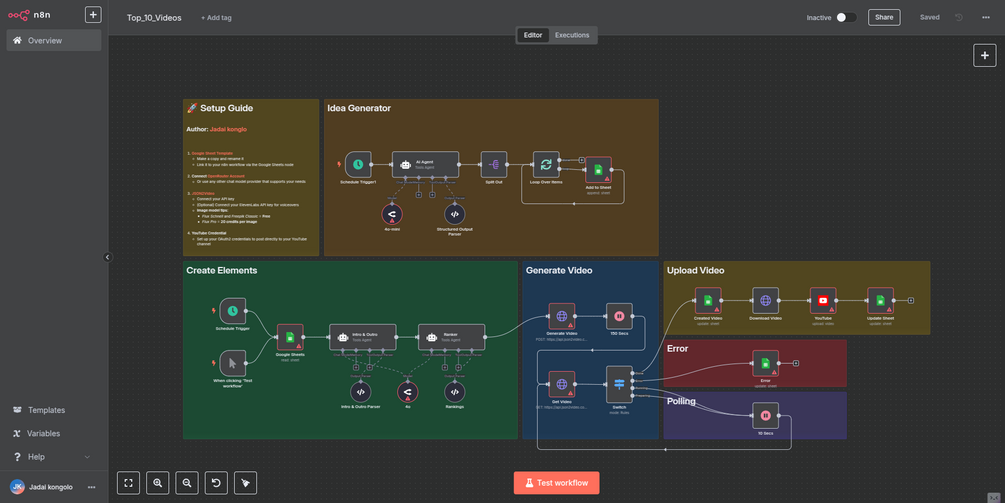 Automate Your YouTube Empire: 100% Hands-Off Long-Form Content Workflow
