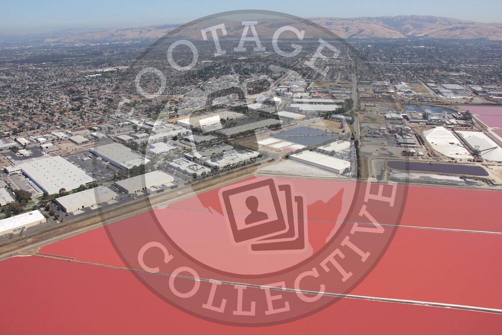 Aerial View of Red Marsh and Buildings 1