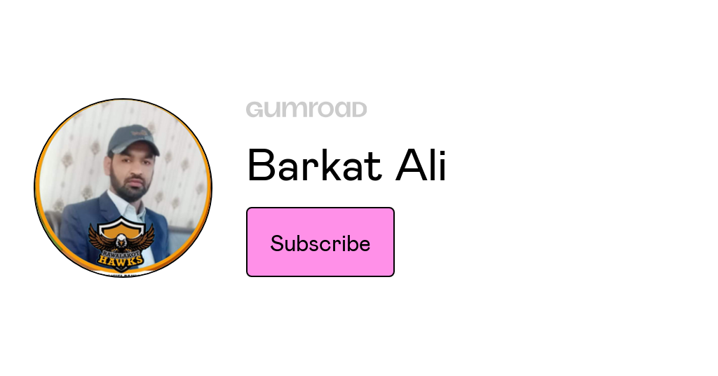 Barkat Ali