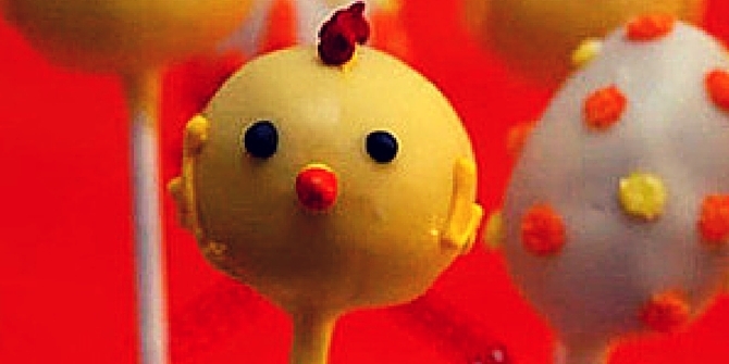 Easter Chicken Cake Pops