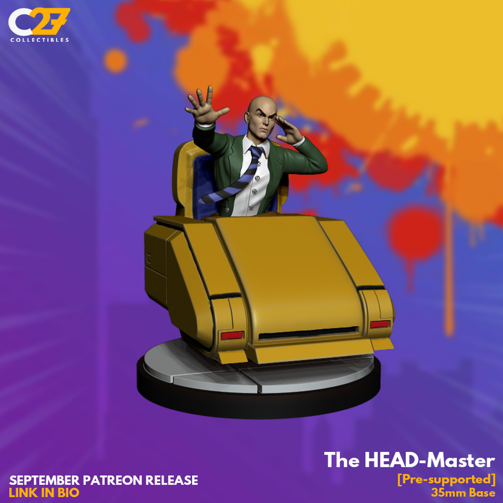 The Headmaster with 35mm Base [Pre-supported]