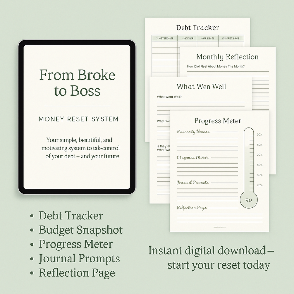 From Broke to Boss: Money Reset System