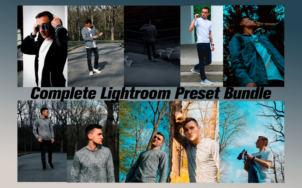 Complete Lightroom Preset Bundle: 55 Mobile Presets + 18 Desktop Presets