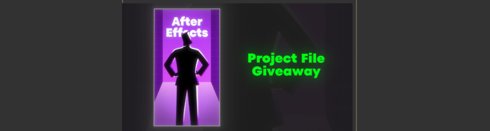 After Effects Project File Giveaway