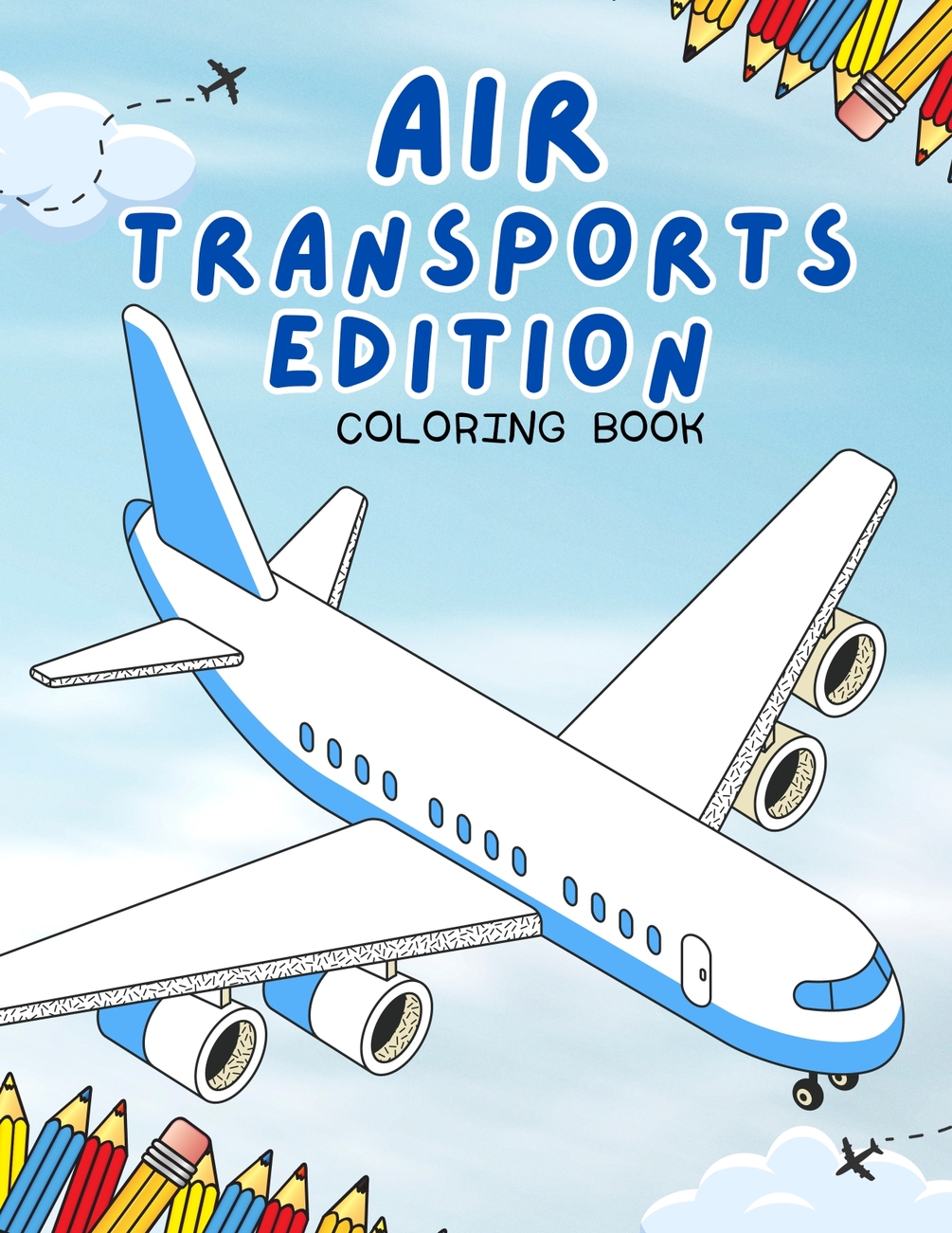 Air Transport Coloring Book