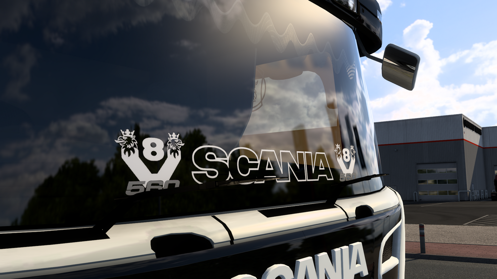 R.HUGHES R560 2 VERSIONS (LICANSE PLATE+WINDOW STICKER+SKIN)