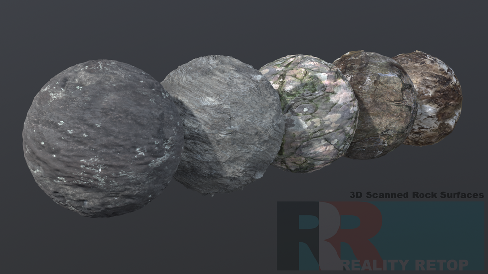 Scanned Rock Surfaces 2022 Release