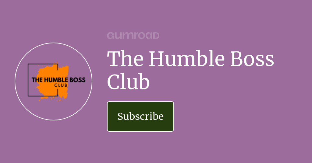 The Humble Boss Club
