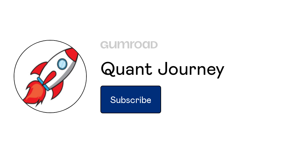 Quant Journey