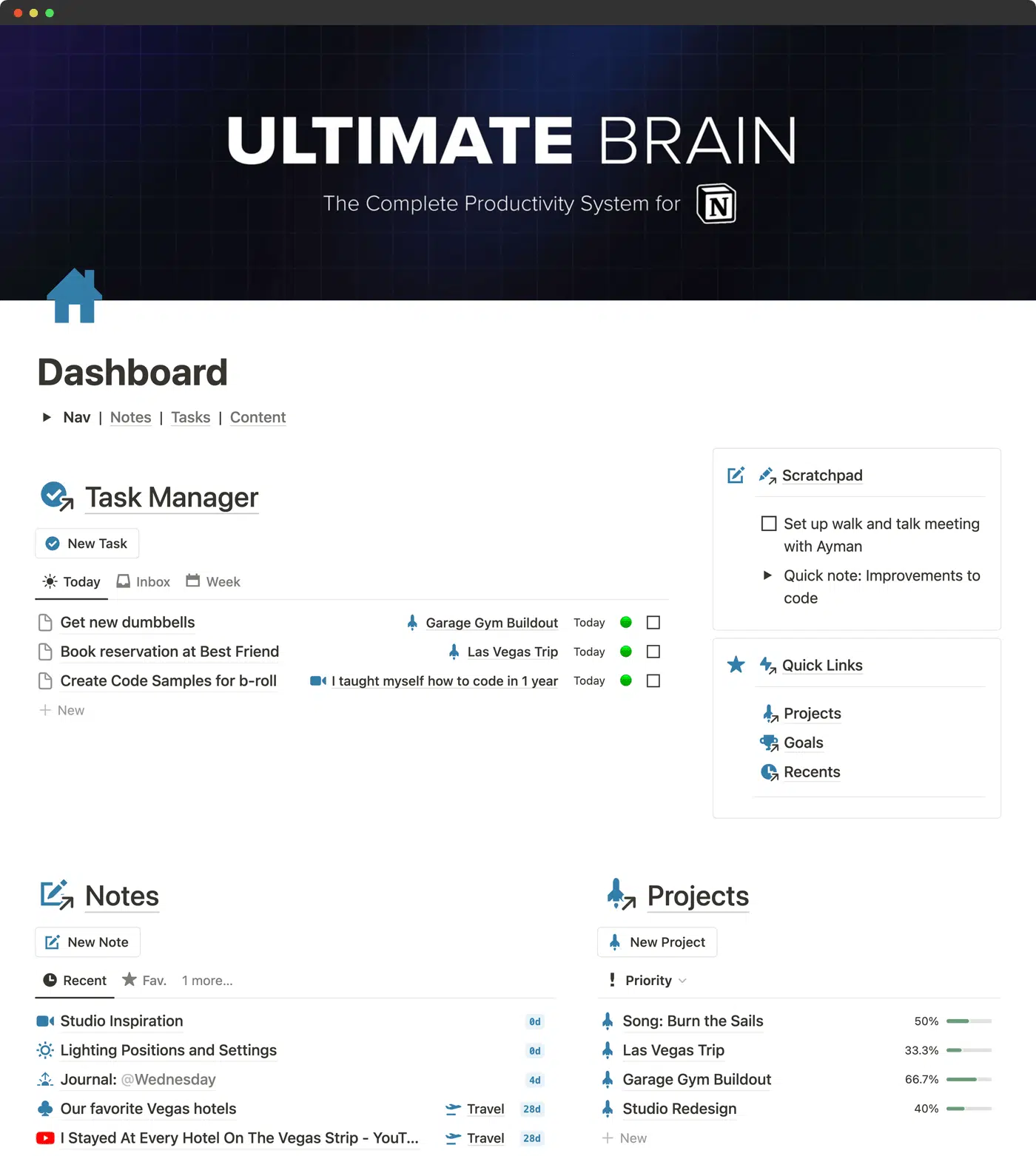 Ultimate brain (by Thomas j frank)