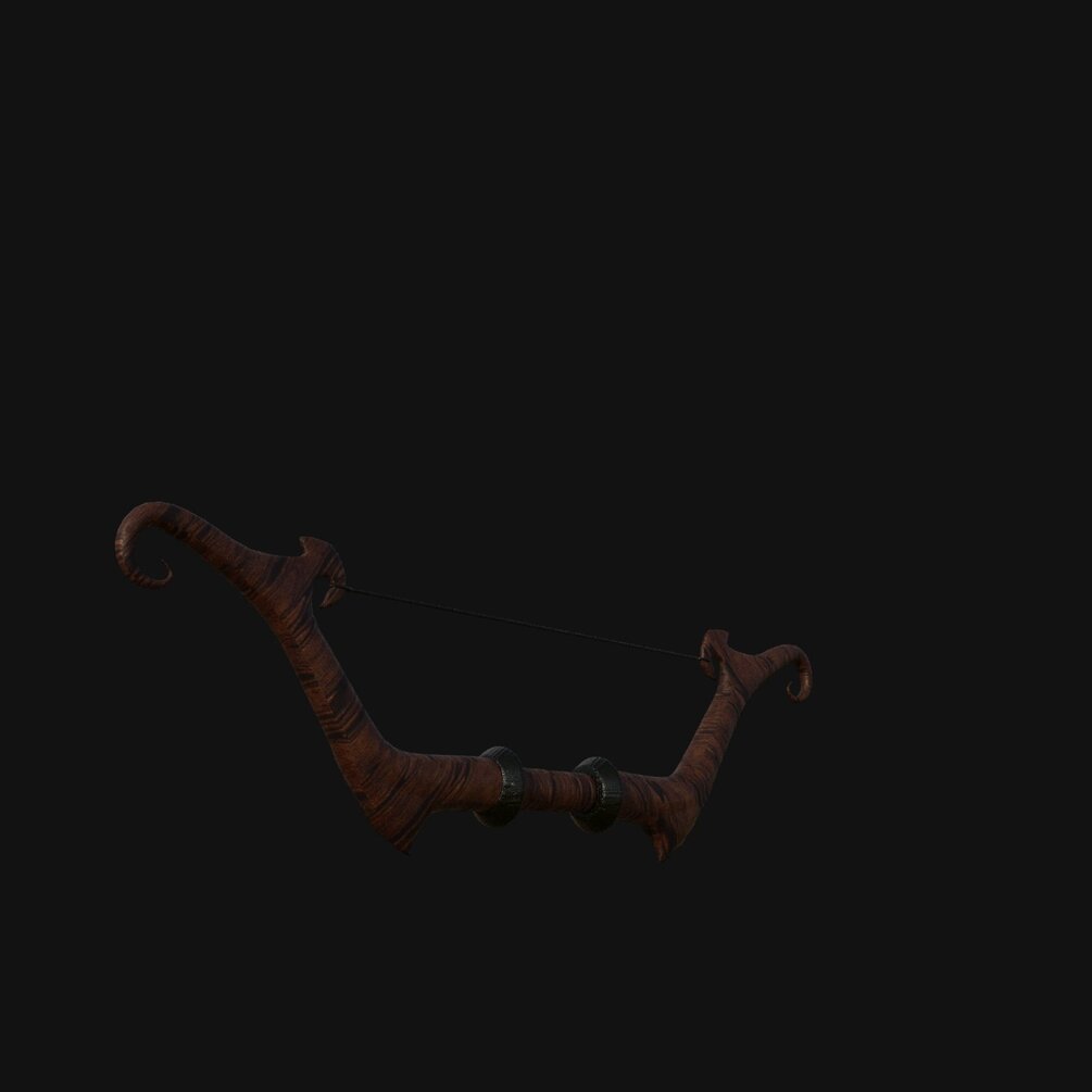 Cursed Shadowfang Bow of Eternal Darkness